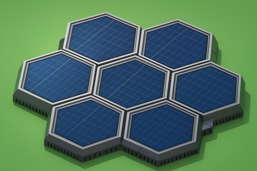 Spreadsheet Honeycomb Solar Panels
